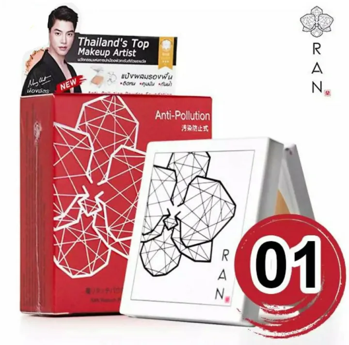 Ran Mini Retouch Powder SPF20 PA+++ แป้งรันมินิ ผสมรองพื้น ที่ให้การ ...