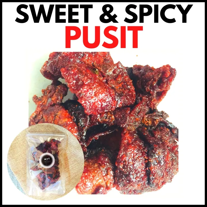 SWEET AND SPICY PUSIT IN RESEALABLE POUCH (READY TO EAT) 100g | Lazada PH