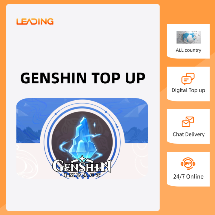[Genshin ] Genshin Im Genesis Crystals top-up 300-6480 Crystals | Lazada PH