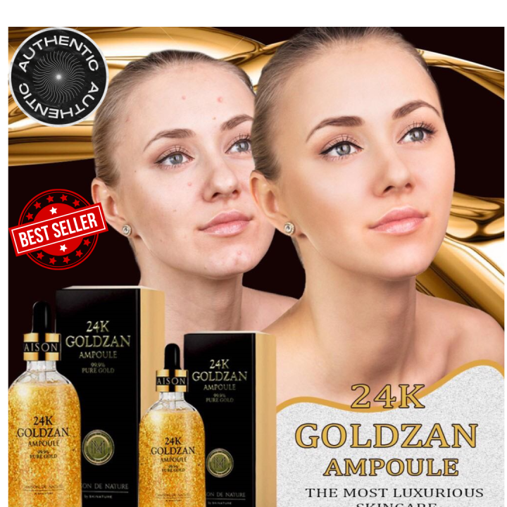 24k Goldzan Serum AUTHENTIC Gold Whitening Cream Anti Aging Facial ...