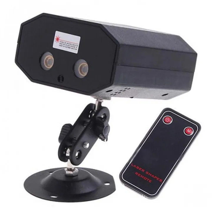 Multicolor Moving Party Stage Laser Light Projector with Remote Control ...
