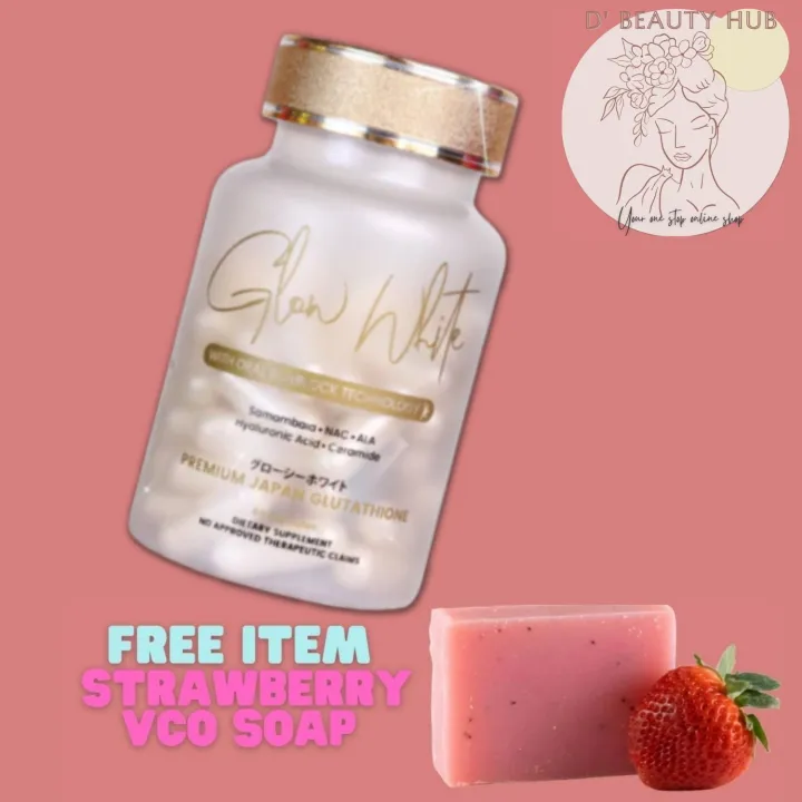 Glow White Japan Premium Glutathione with Oral Sunblock Technology 60 ...
