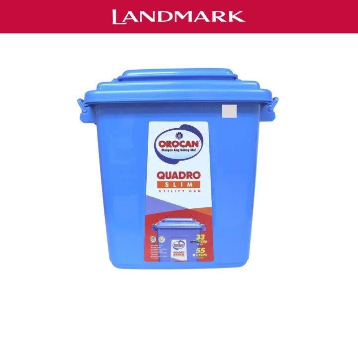 Orocan Utility Water Container 33L with Cover | Lazada PH
