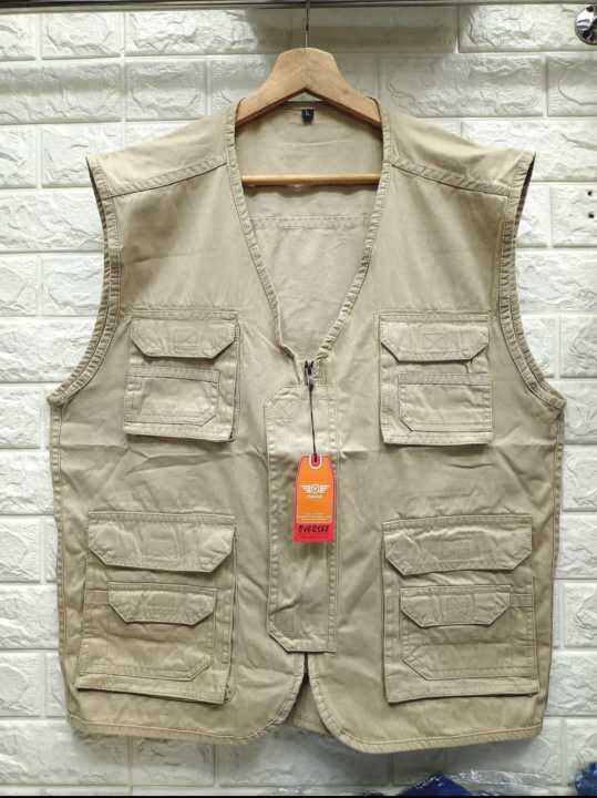 Rompi kanvas Oblong - Rompi lapangan - Rompi kerja - vest Rompi - Rompi ...