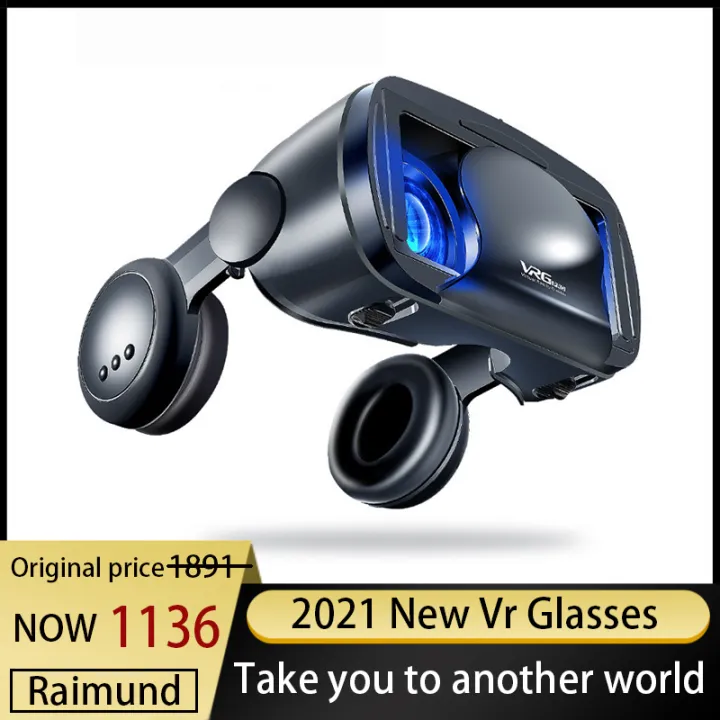 2021new 3D smart virtual reality headsets for VR glasses, panoramic ...