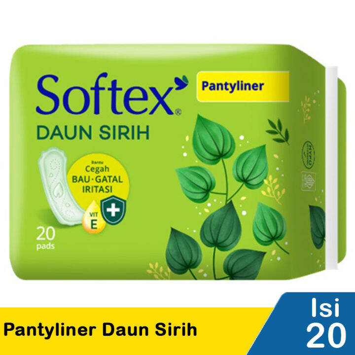 Pantyliner Softex Daun Sirih Isi 20 Pads Lazada Indonesia 