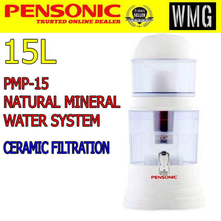 Pensonic 15L Natural Mineral Water System Water Filter Pot PMP-15 | Lazada