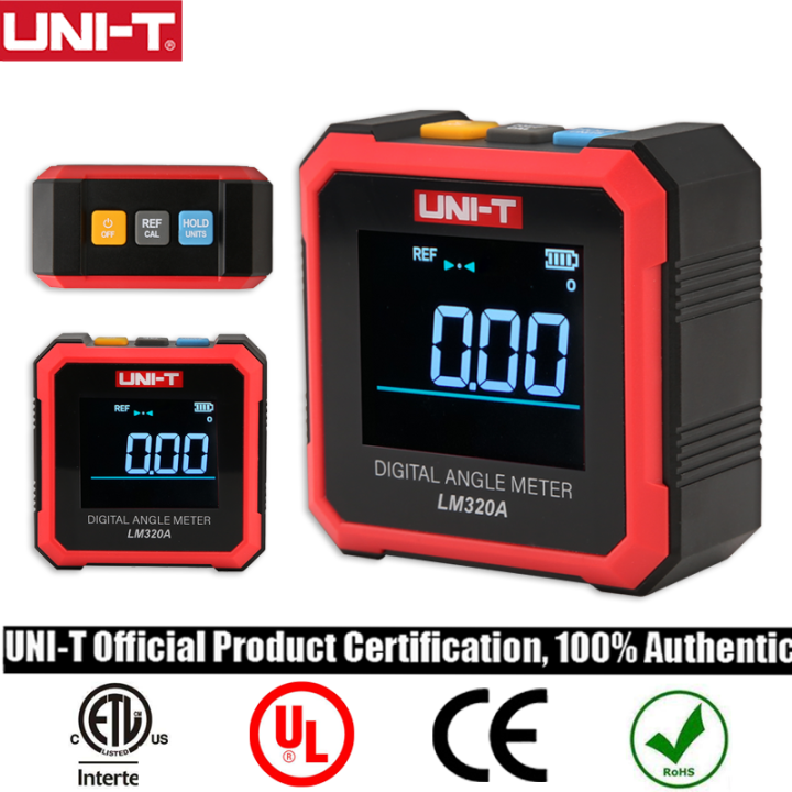 Inclinometer Digital Laser Measure Angle Meter Auto Protractor Sensor ...