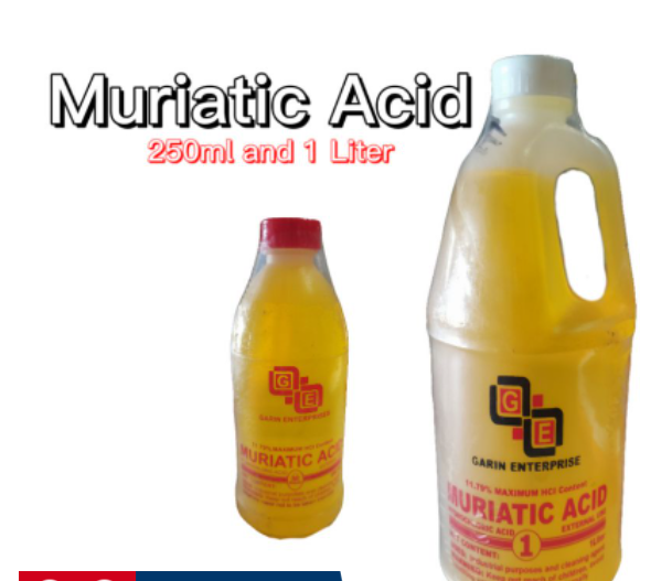 Muriatic acid 250ml and 1 liter and Gallon | Lazada PH
