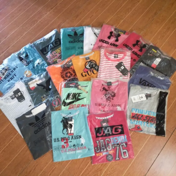 ASSORTED MEN TSHIRT BRANDED OVERRUN | Lazada PH