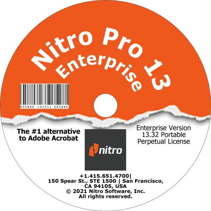 Nitro Pro 13 Enterprise PDF Editor Portable Version Perpetual License (Disc Installer) | Lazada PH