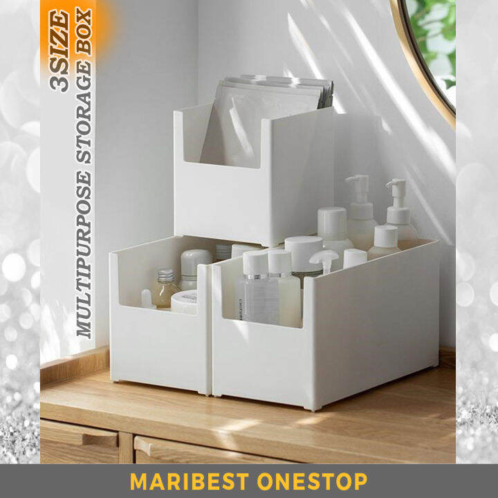 Japanese Style Storage Organizer Box Kitchen Cabinet Storage Box ...