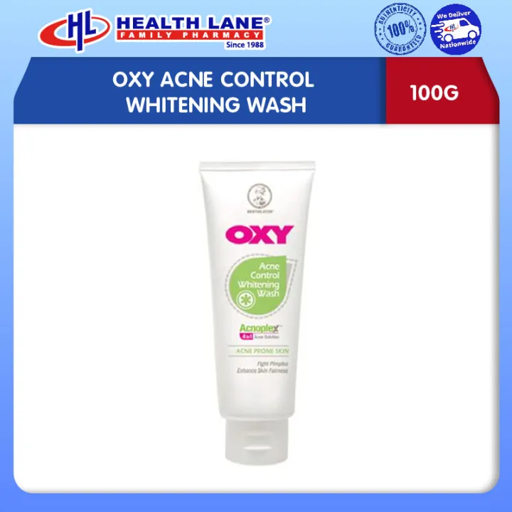 OXY ACNE CONTROL WHITENING WASH (100G) | Lazada