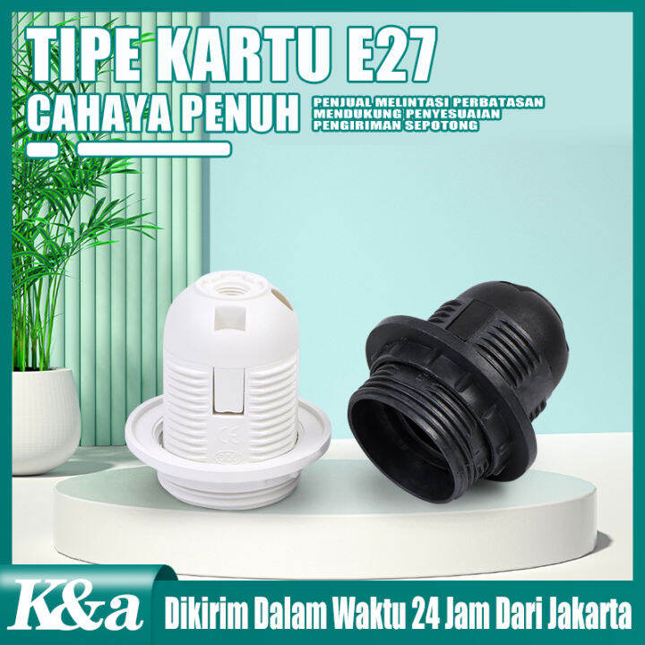 E27 FITTING GANTUNG / FITING LAMPU / FITTING MURAH / FITTING PUTIH ...