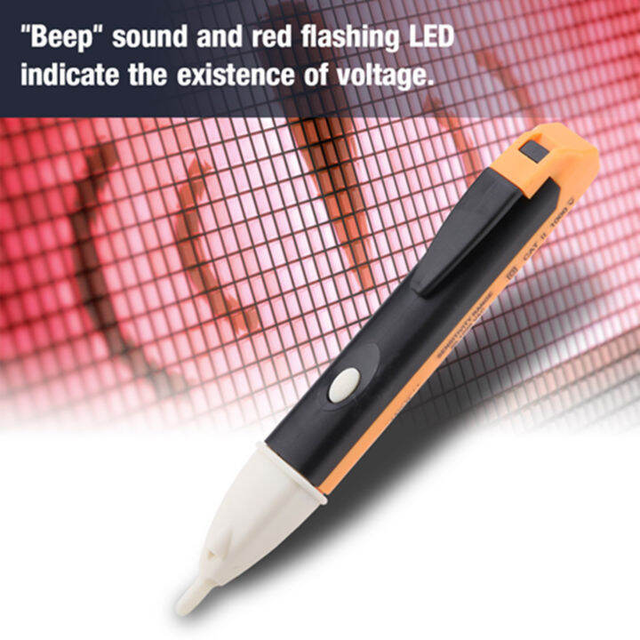 Voltage Detector Pen 90V-1000V Non-Contact Electric Voltage Tester ...