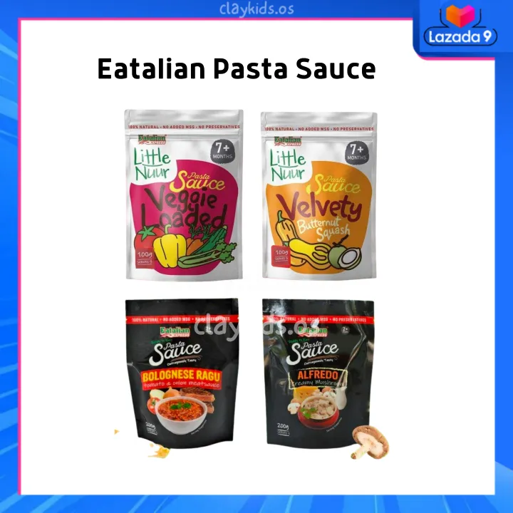 Eatalian Express Pasta Sauce Ready To Eat Veggie Loaded Butternut (7M ...