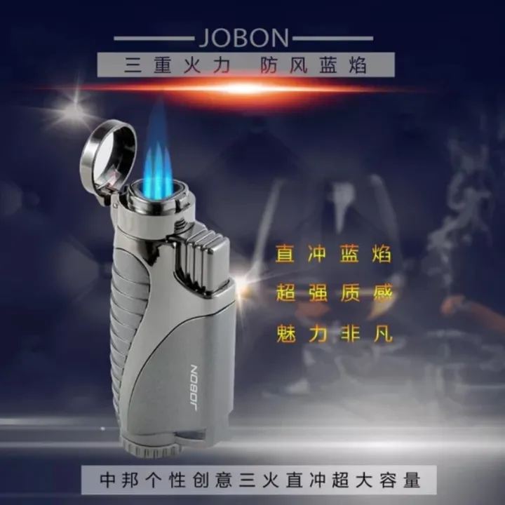 Triple Jet Flame Torch Lighter Jobon ZB-399 | Lazada