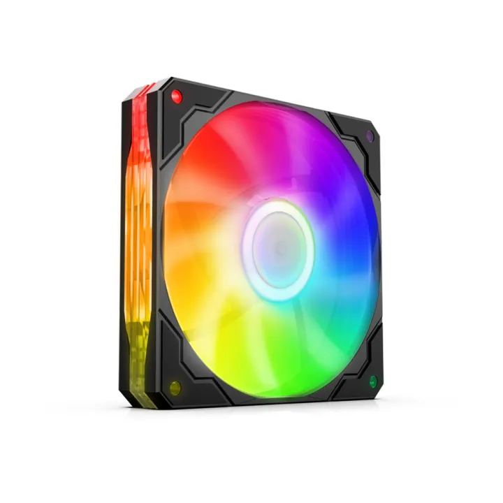 120mm DC 12V Computer Case Cooler 4Pin PC Computer Case Cooling Fan ...