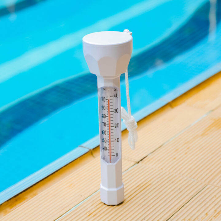 Practical Swimming Pool Floating Thermometer Multi-functional Durable ...