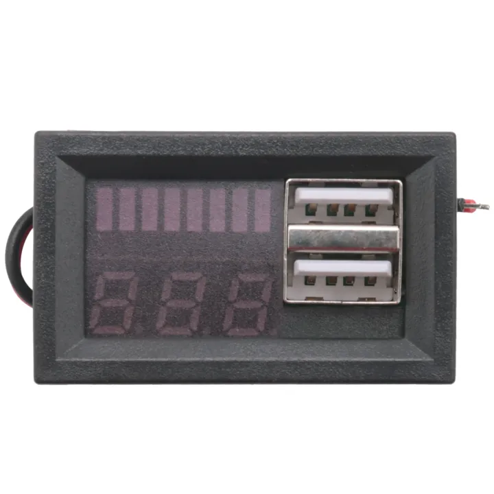 Red Led Digital Display Voltmeter Mini Voltage Meter Volt Tester Panel ...