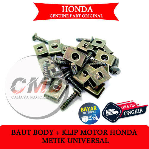 Baut Body Yamaha / Baut Klip Body Motor Yamaha Paket 25 pcs | Lazada ...