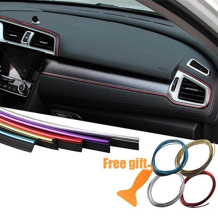 Primo 5M Line Interior Decor Point Edge Strip Trim Door Panel Molding ...