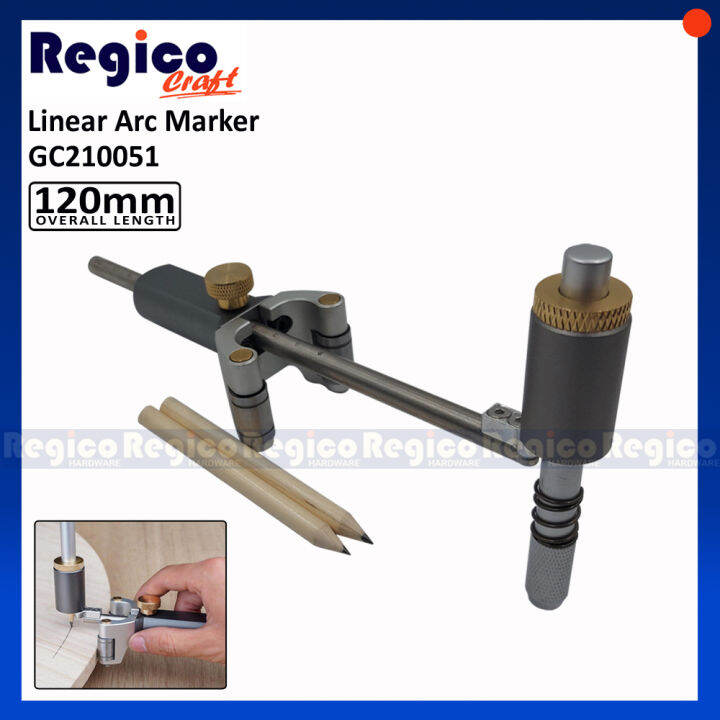 Regicocraft Linear Wheel Marking Gauge Parallel Arc Marker Wood Scribe ...
