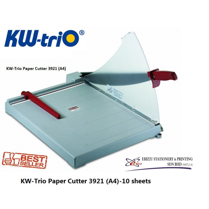 KW-Trio Paper Cutter 3921 (A4)-10 sheets (Paper Cutter, Paper Trimmer ...
