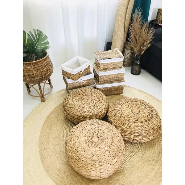 Native Ottoman chair boho style ㍿ | Lazada PH