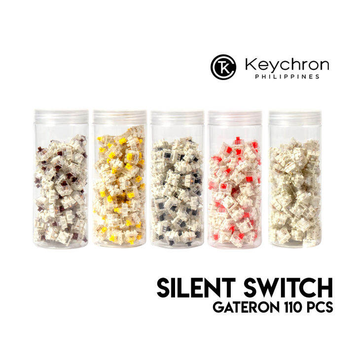 Gateron Silent Switch Set of 110 | Lazada PH