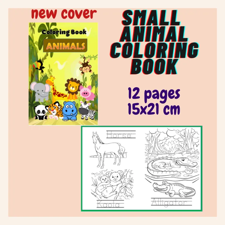 Small Animals Coloring Book | Lazada PH