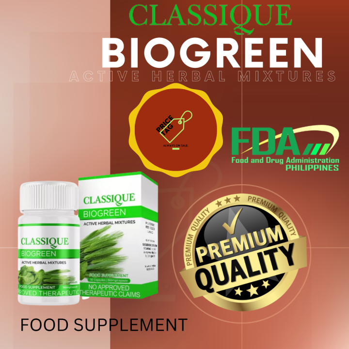 BIOGREEN ACTIVE Herbal Mixtures Food Supplement | Lazada PH