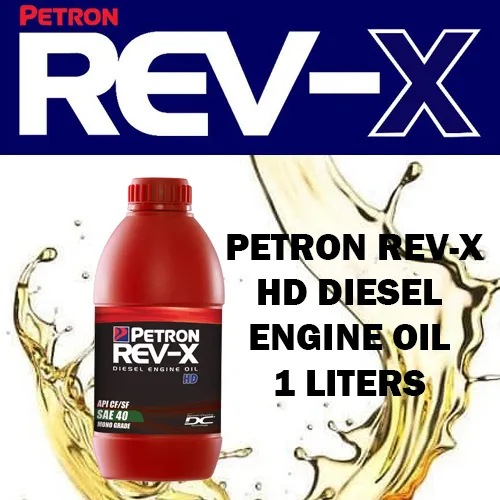 PETRON REV-X HD Diesel Engine Oil SAE 40 1 LITER | Lazada PH