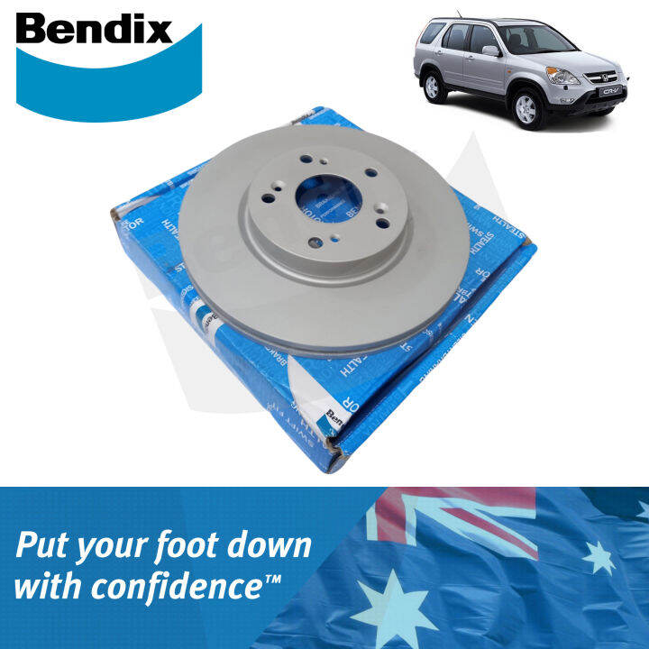 Bendix Brake Disc Rotor BR488 Front for Honda CR-V 2.0, 2.4 2003-2007 | Lazada PH
