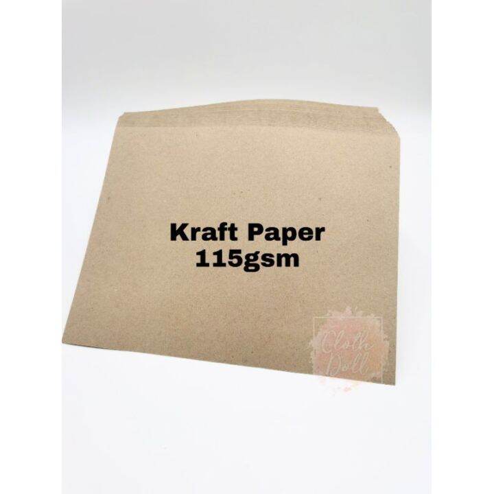 Kraft paper 115gsm 100pcs/pack | Lazada PH