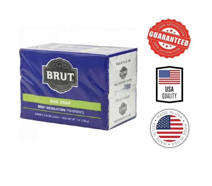 Brut Bar Soap Classic 2 Bars X 99Grams made in USA | Lazada PH