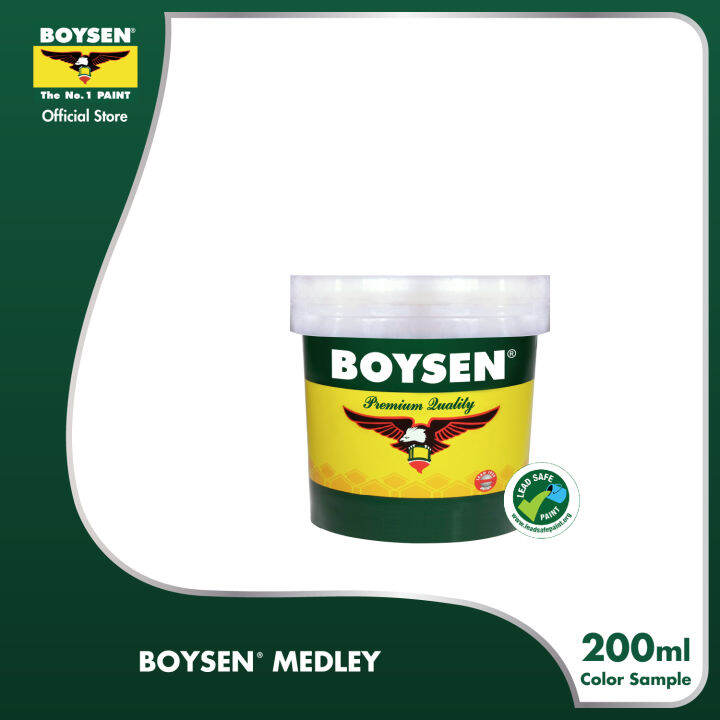 BOYSEN Color Samples 200ml ( BOYSEN Medley Batch 2) | Lazada PH