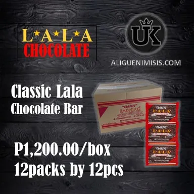 CLASSIC LALA CHOCOLATE BAR (12PACKS BY 12BARS) | Lazada PH
