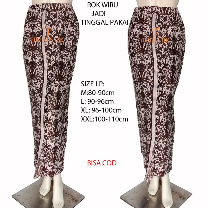 Rok Jarik Wiru Wanita Batik Motif Sidomukti Jogja Buat Akad Nikah ...