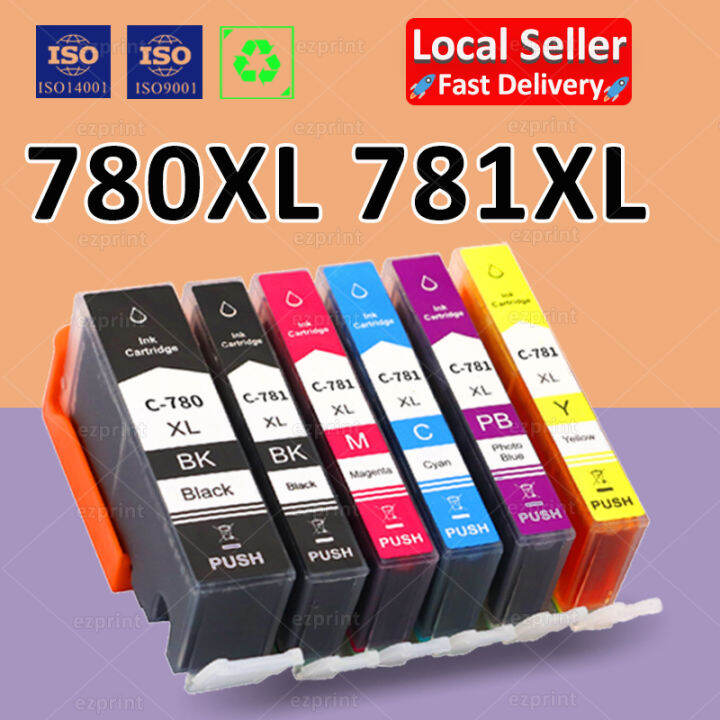 Compatible Canon 780XL 781XL Ink PGI 780XL CLI 781XL Ink Cartridge ...