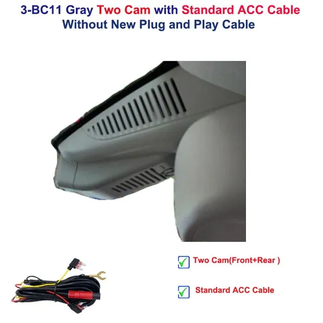 Wifi Car Dvr Dash Cam สำหรับ Mercedes Benz C Class W205 S205 GLC X253 ...