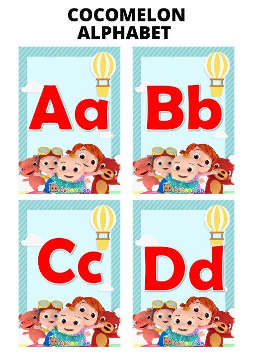 Cocomelon Flashcards (Alphabet) | Lazada PH