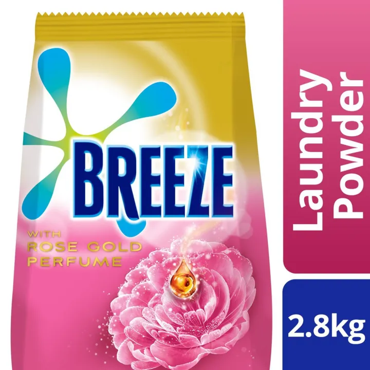 Breeze Powder Detergent Rose Gold Perfume 2.8kg | Lazada PH
