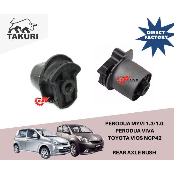 [DIRECT KILANG] PERODUA MYVI 1.3 L K3-VE I4 AUTO REAR AXLE BUSH 48725 ...