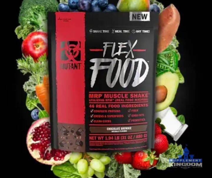 Mutant Flex Food 880g MRP Muscle Shake 46 Real Food Ingredients | Lazada PH