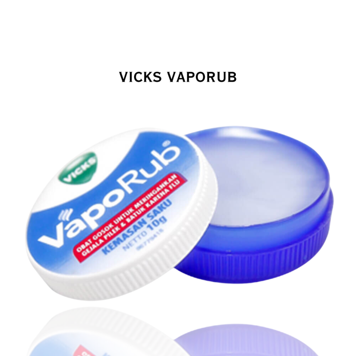 Vicks VapoRub 10 gram Kemasan Saku - Membantu Meringankan Gejala Masuk ...