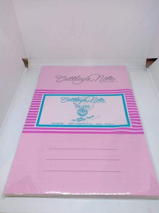 Cattleya NoteBook Filler (5 pcs in 1 pack) Assorted Colors | Lazada PH