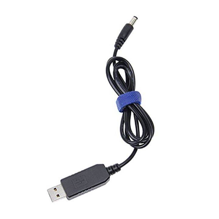 USB to DC Convert Cable 5V Voltage Step-Up Cable 5.5x2.1mm DC Male 1M ...