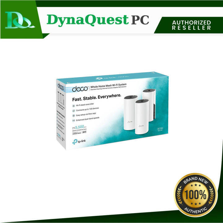 TPLINK DECO M4 3-PACK AC1200 WHOLE HOME MESH WI-FI SYSTEM | Lazada PH