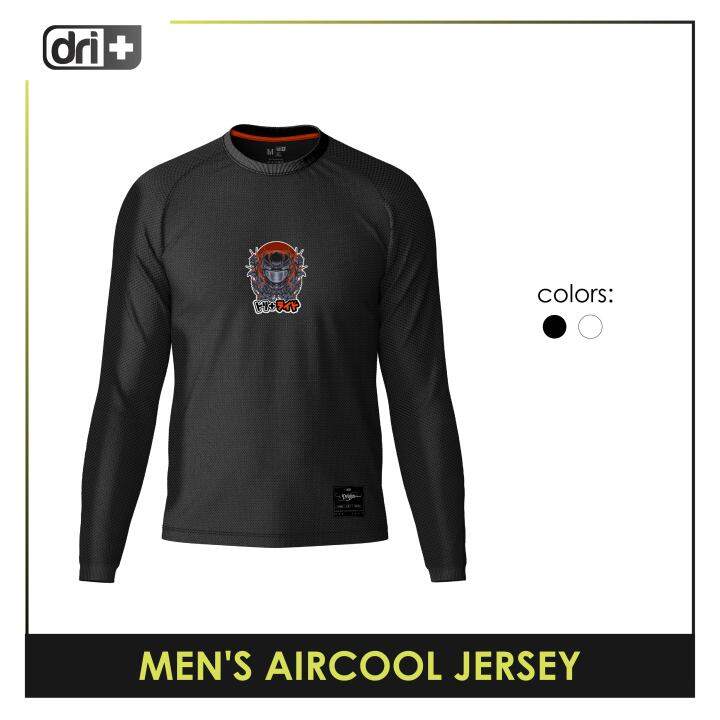 Dri Plus Men's Boney-Wan Kenobi Odor Free Motorcycle Jersey Long Sleeve ...